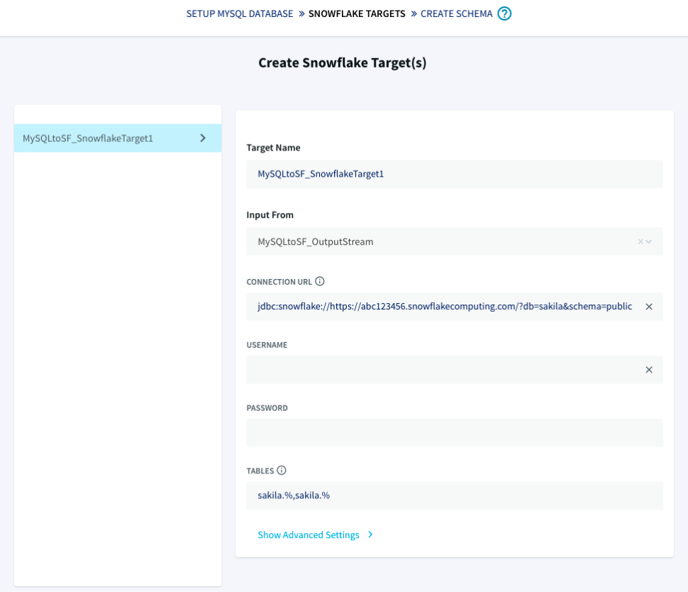 Tutorial Migrate And Replicate Data From Mysql To Snowflake Using Striim Striim