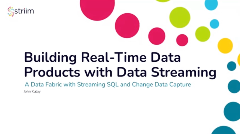 Striim's Latest Data Sheets, Videos and White Papers