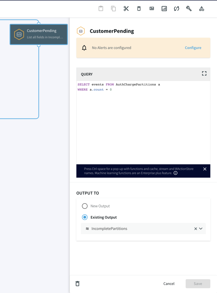 Efficiently Process Data Streams with Pattern Matching