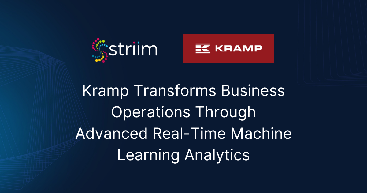 Kramp Transforms Business Operations Through Advanced Real-Time Machine ...