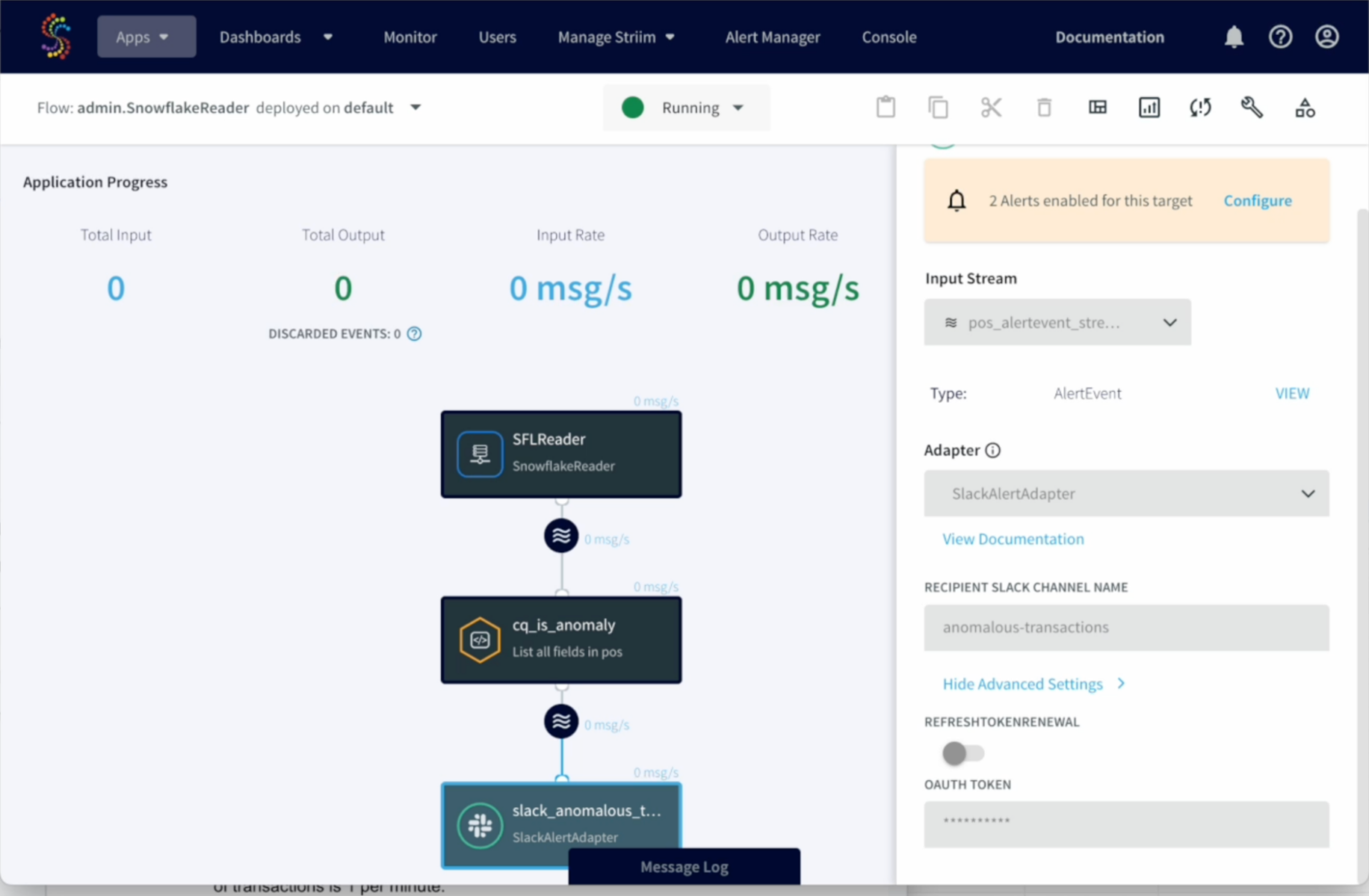 Real-Time Snowflake Anomaly Detection & Implementation with Striim