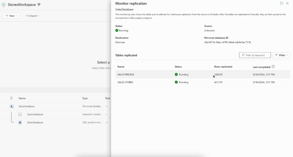 Mirroring SQL Server Database to Microsoft Fabric - Striim