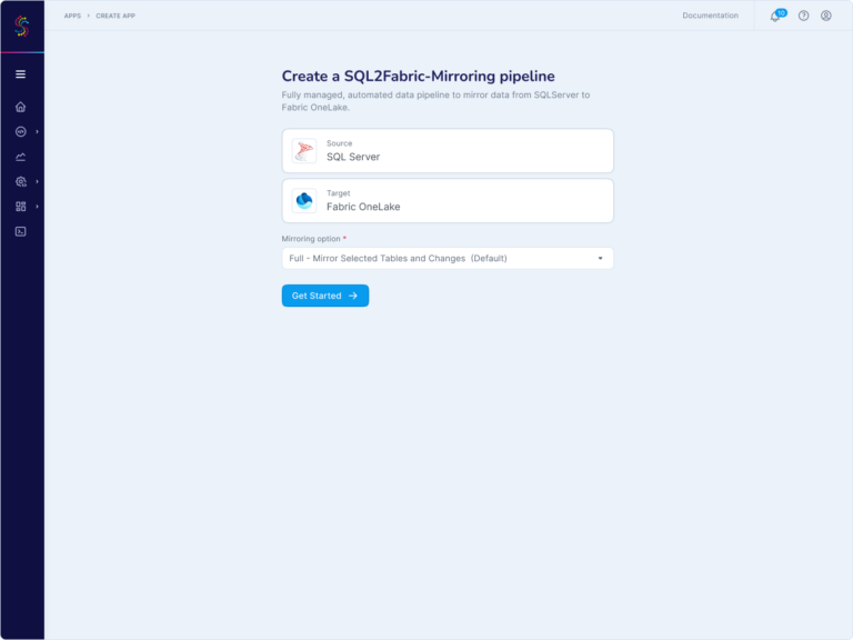 Mirroring SQL Server Database to Microsoft Fabric - Striim