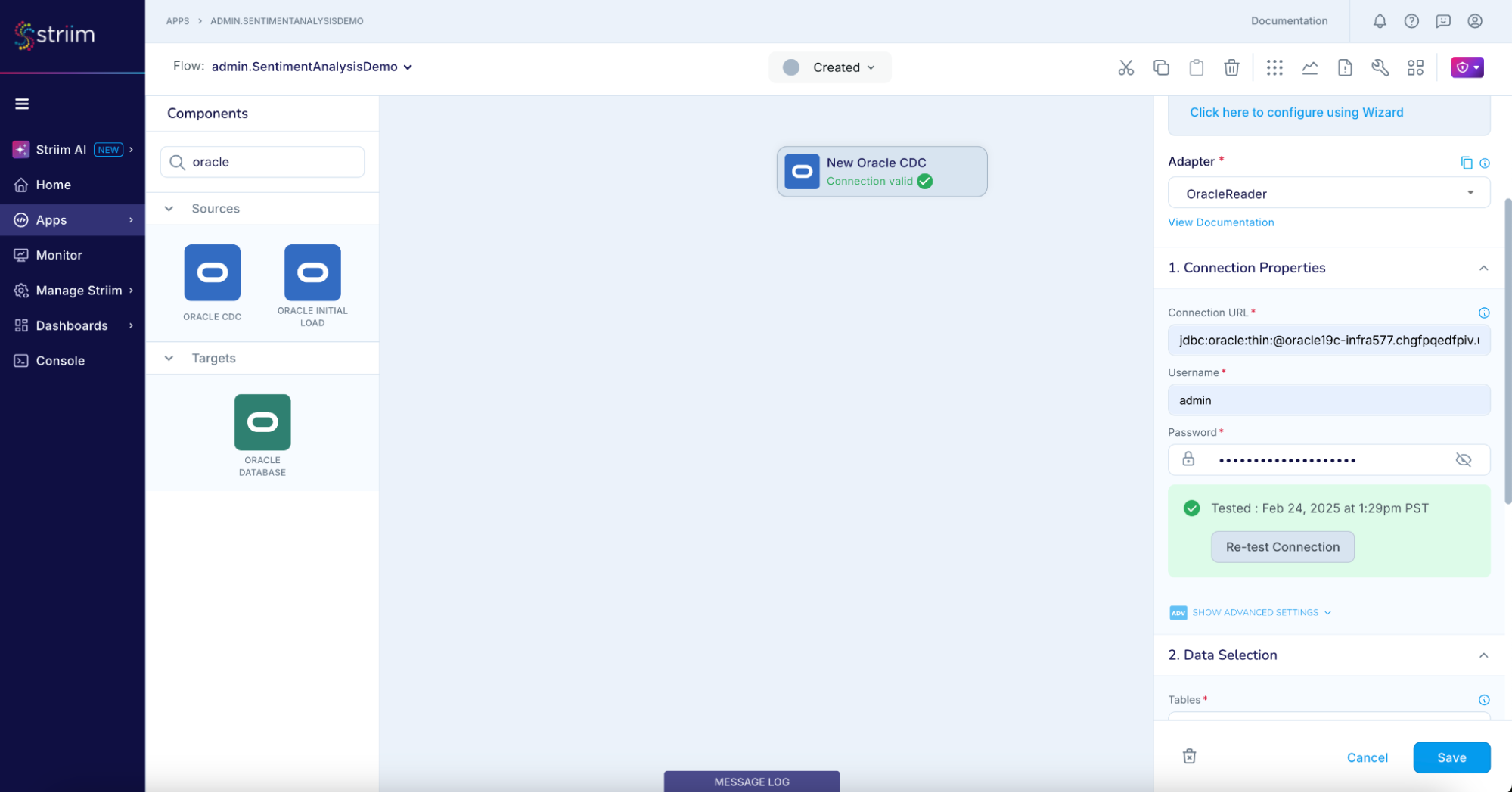 Real-Time Streaming Sentiment Analysis with Striim, OpenAI, and LangChain - Striim